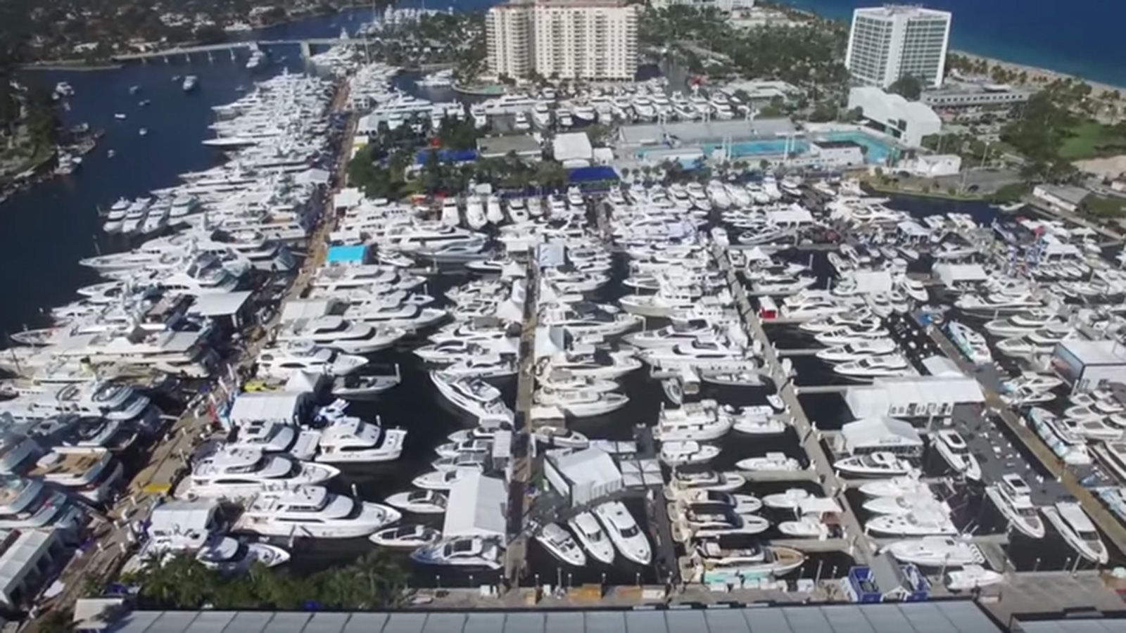 Watch incredible aerial footage of FLIBS 2015 (video)